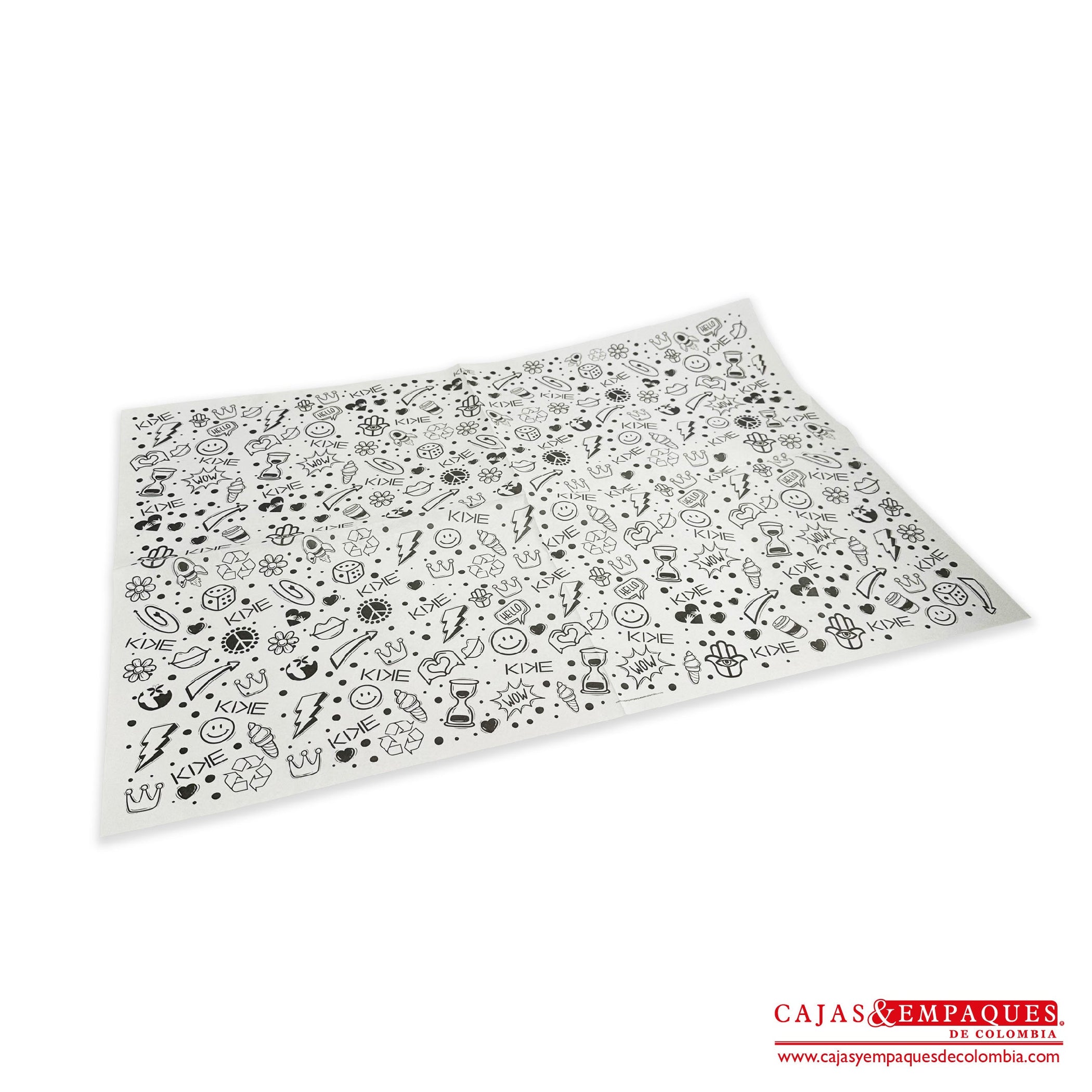 Papel seda | Kike 70x50 cm – Cajas y Empaques de Colombia