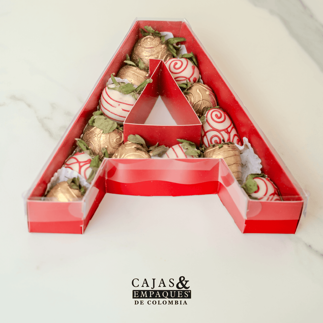 Caja letra A Blanca 5.5x25x5.5 – Cajas y Empaques de Colombia